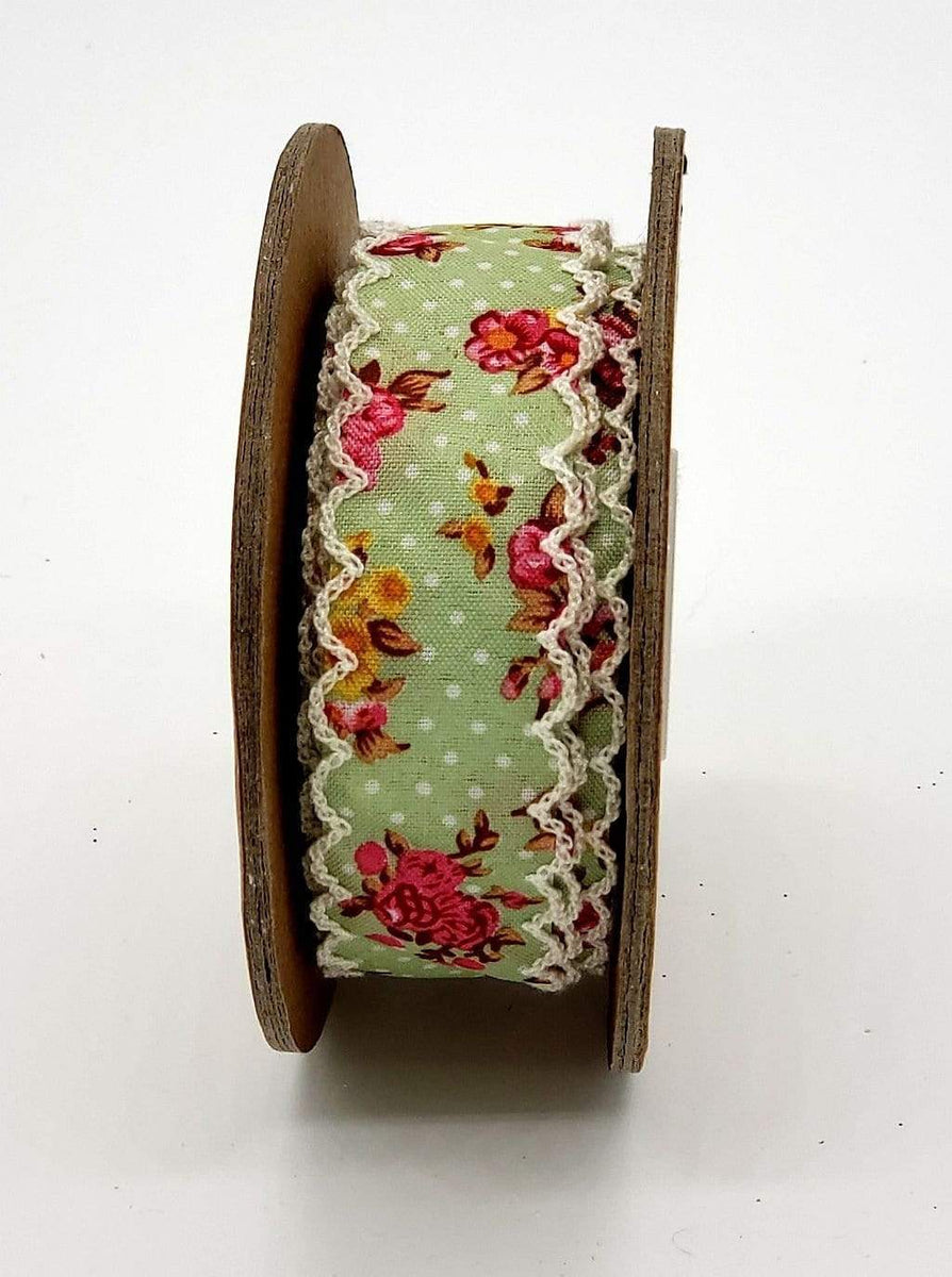 1 inch Wide French Country Cottage Style Floral Lace - 10 Yards ...